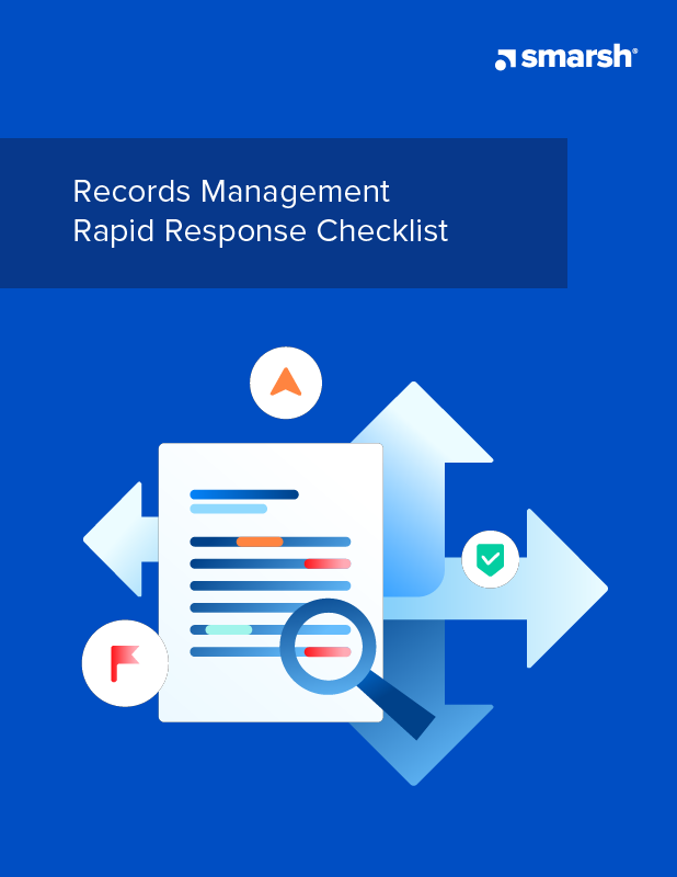 Records Management Rapid Response Checklist
