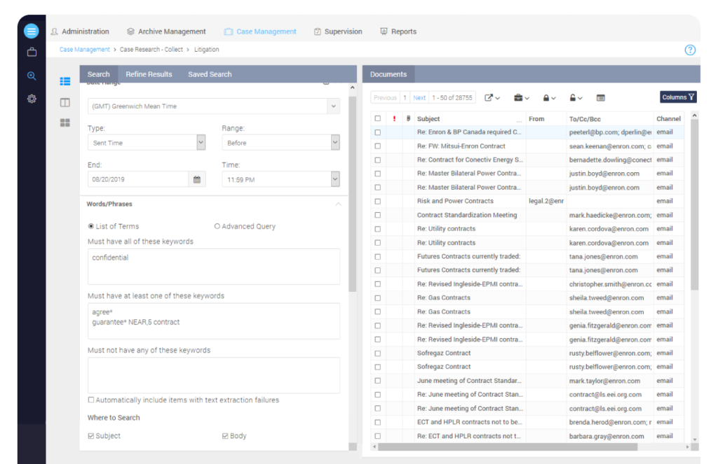 e-Discovery Solutions | e-Discovery Software for Legal Teams | Smarsh