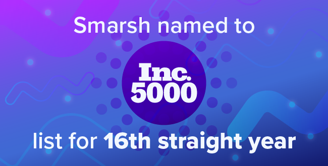 Smarsh Named to Inc. 5000 for 16th Straight Year | Smarsh